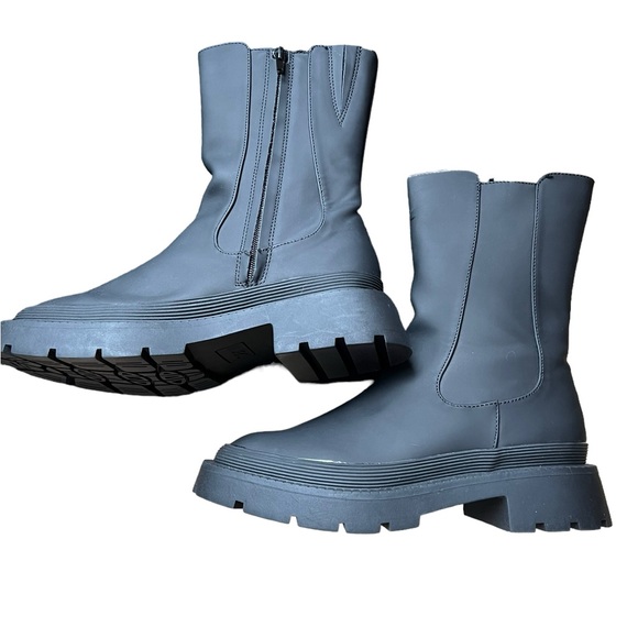 Bar III | Shoes | Bar Iii Tikka Rubber Work Lugged Sole Boots Size 9 ...